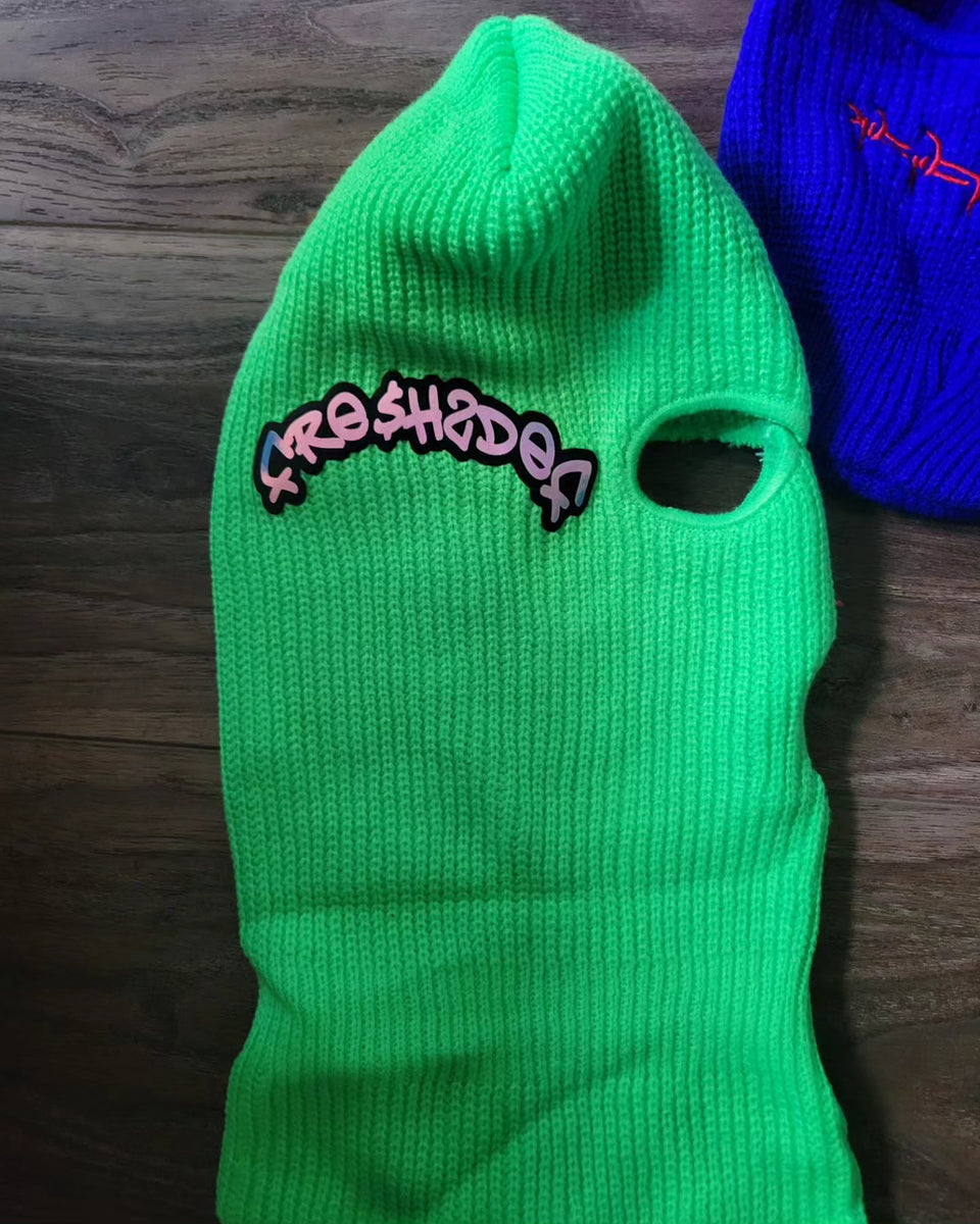 FRE$H2DEF GLO ski mask – IAM FRE$H2DEF APPAREL