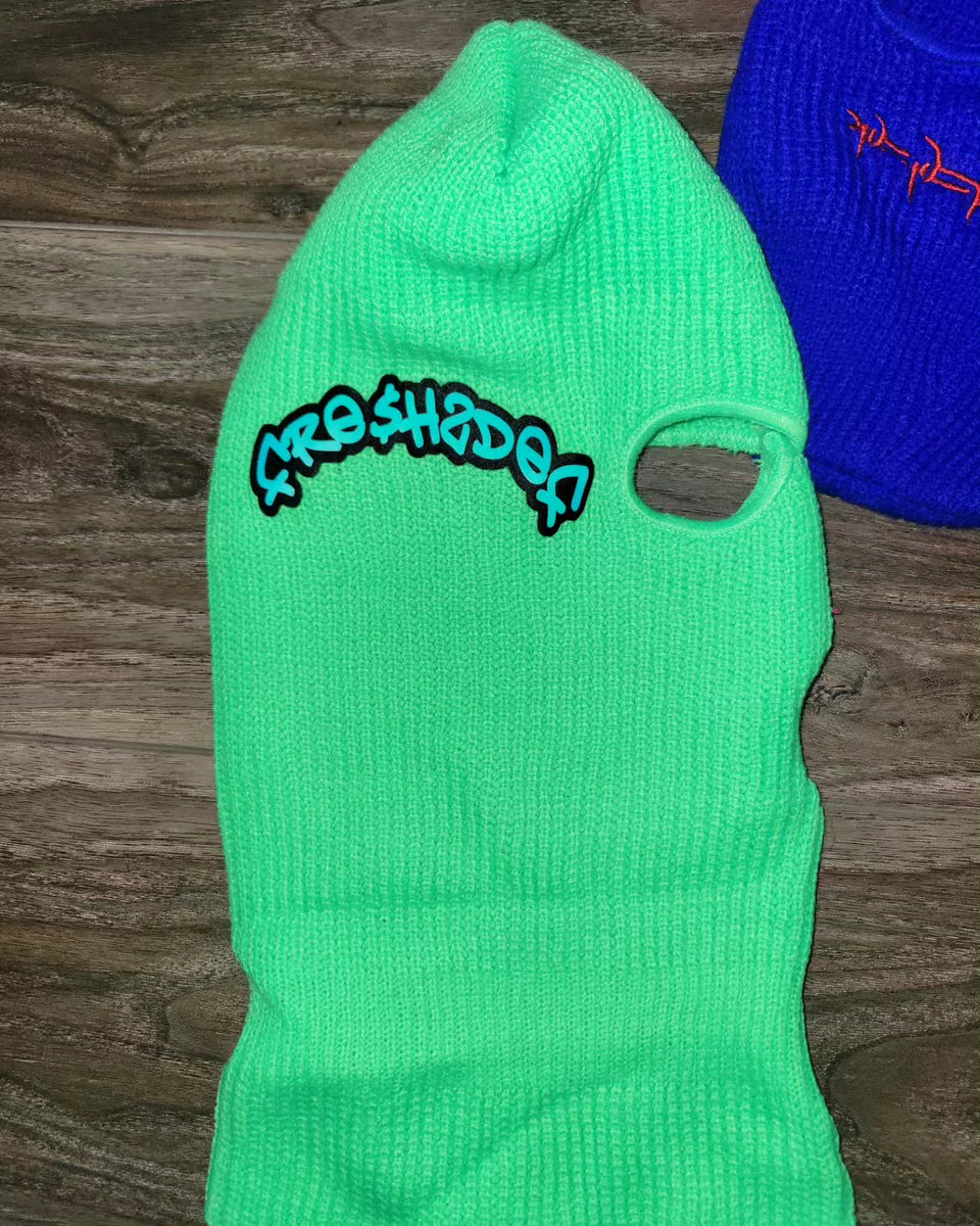 FRE$H2DEF GLO ski mask – IAM FRE$H2DEF APPAREL
